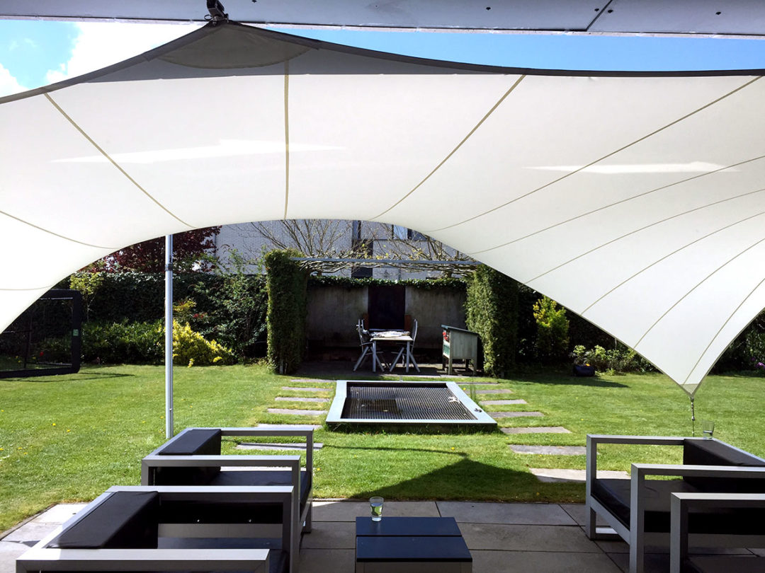 Schaduwdoek waterdicht - Texstyleroofs zeildoek overkapping